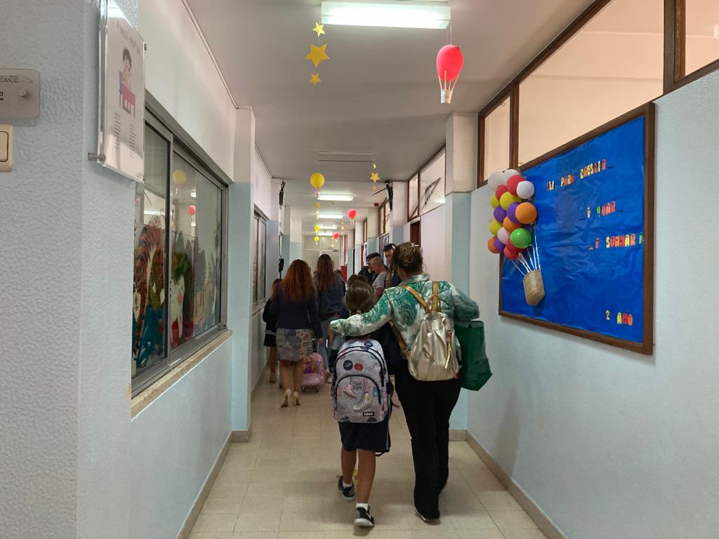 1º Dia de Aulas - Externato São Miguel Arcanjo